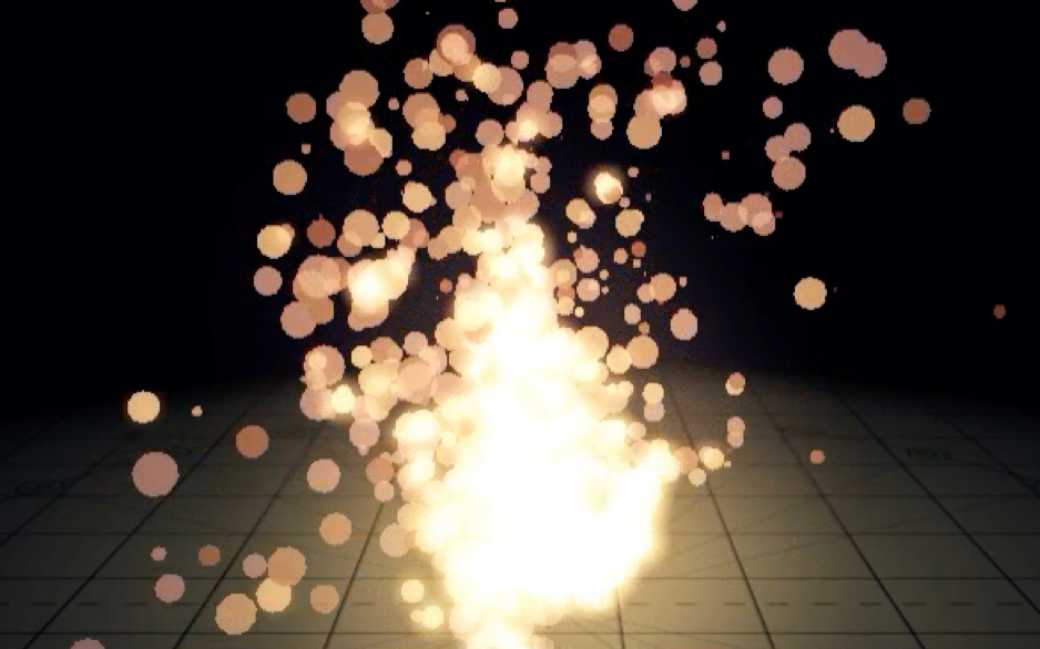 unity作业——一个简单的粒子特效