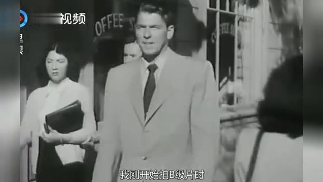 美国总统里根当年演电影的时候,不得不说,确实很帅!