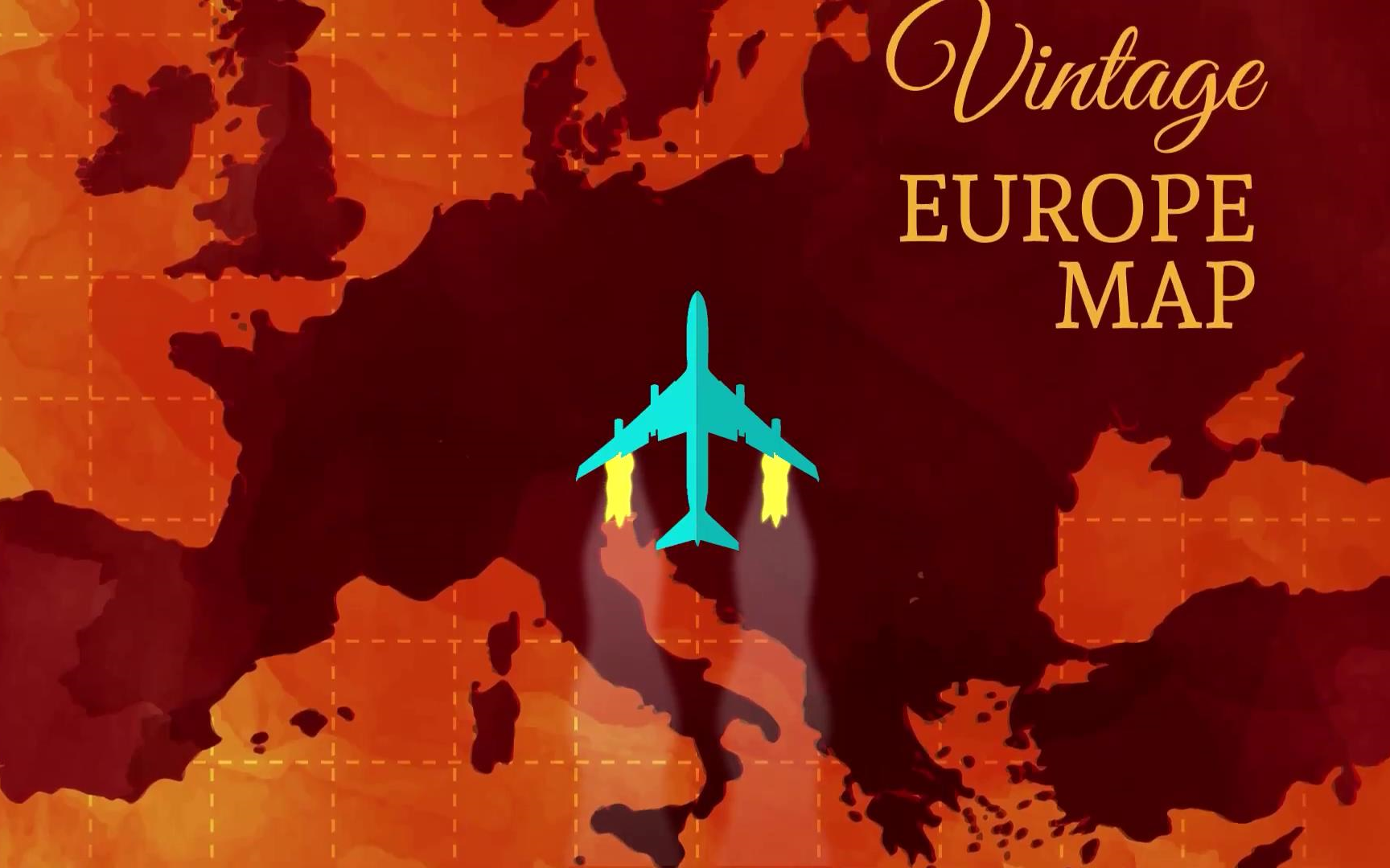 【AE教程|油管搬运|MG动画】飞机飞行穿越动画效果