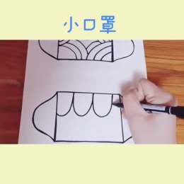 美术作品漂亮的口罩