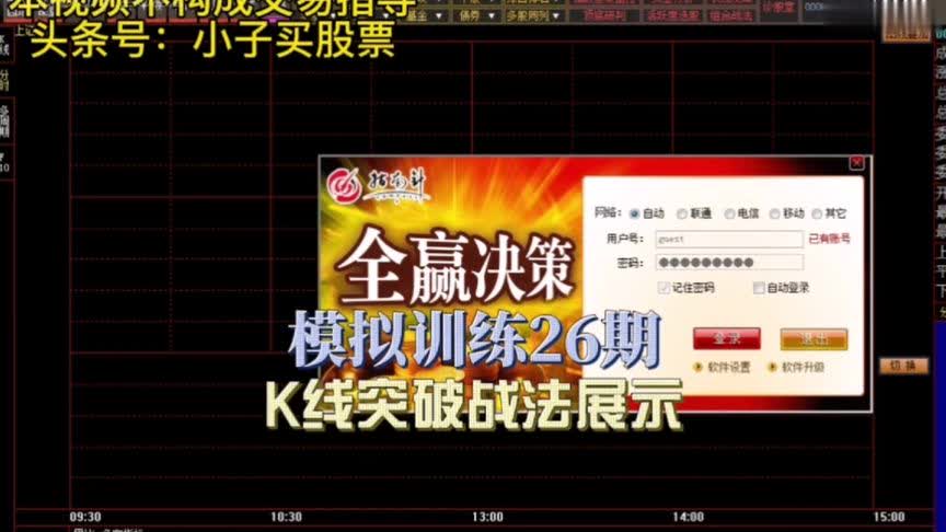 模拟训练26期 K线突破战法演示