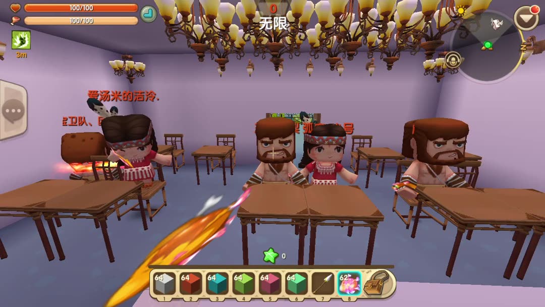 迷你世界联机 模拟上学,汤米老师的跳水课