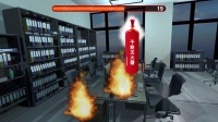 消防灭火器模拟灭火互动系统-VR消防模拟灭火-消防安全体验馆