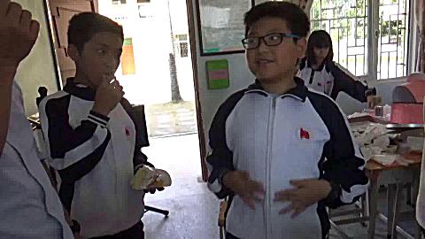 2018彭湃中学105周年校庆日七年级(1)班庆祝活动