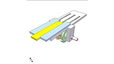 科技奇趣: 一种用于延时运动的齿轮齿条传动装置
