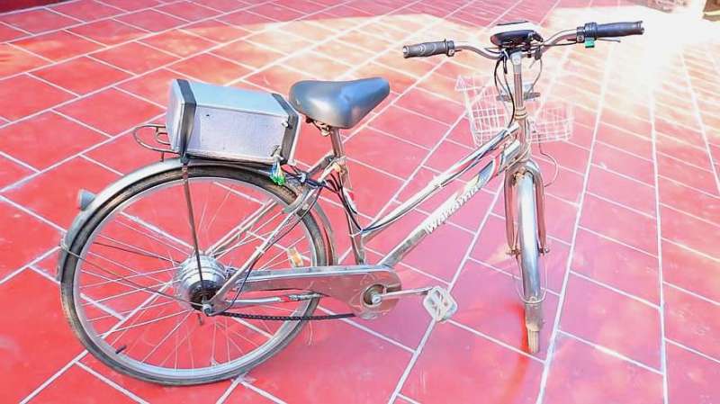 教你如何让自行车变成电动车