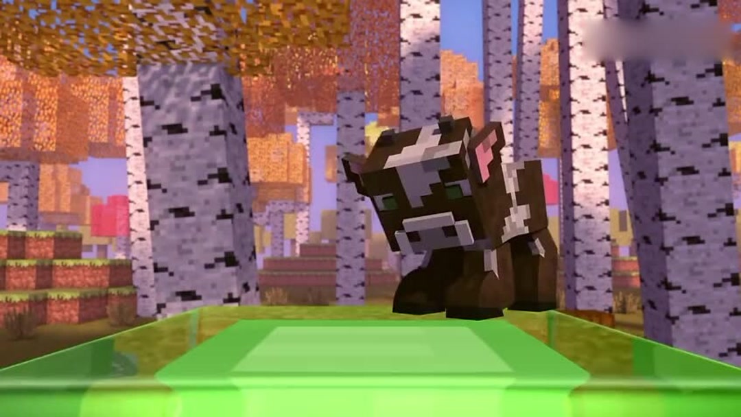 《我的世界》最感人的动画—史莱姆