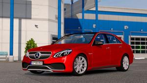 「干部来袭」欧洲卡车模拟2:奔驰E级AMG