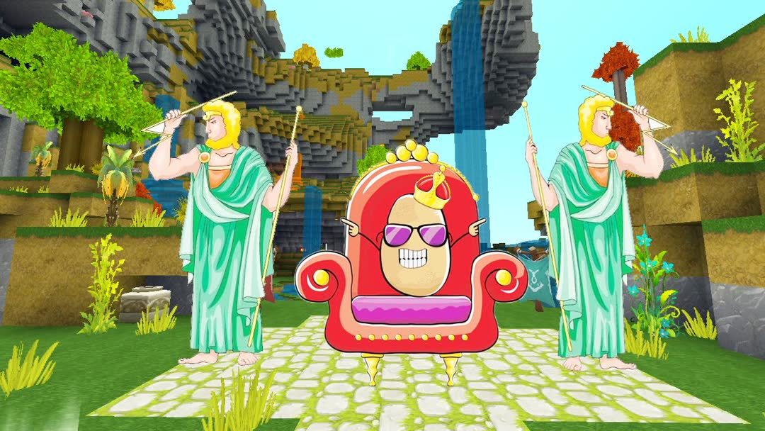 迷你世界:乘坐时光机前往卡卡妮妮祖先家里,祖先会瞬移