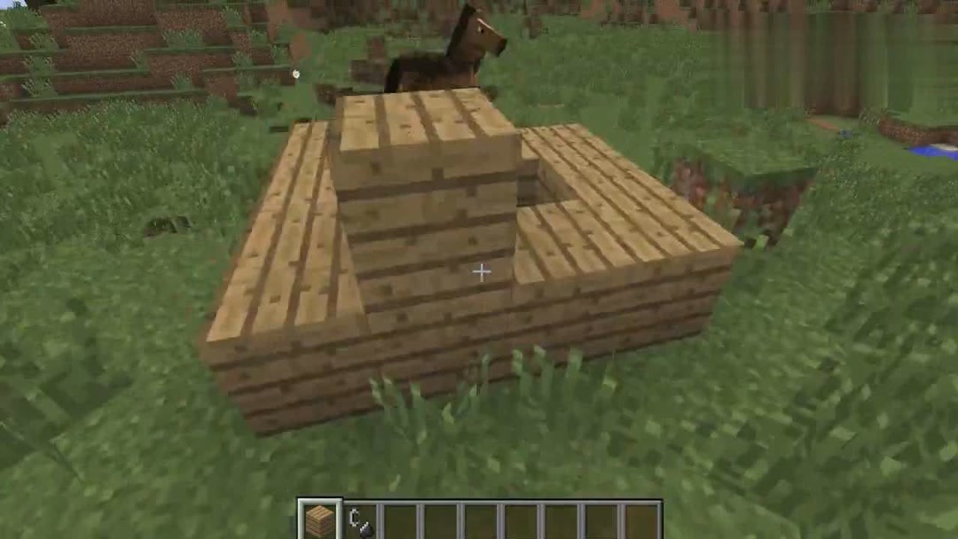 我的世界菜鸟盖房子与土豪盖房子