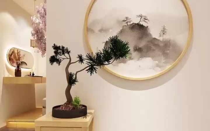 网红日式风格美容院设计皮肤管理装修设计