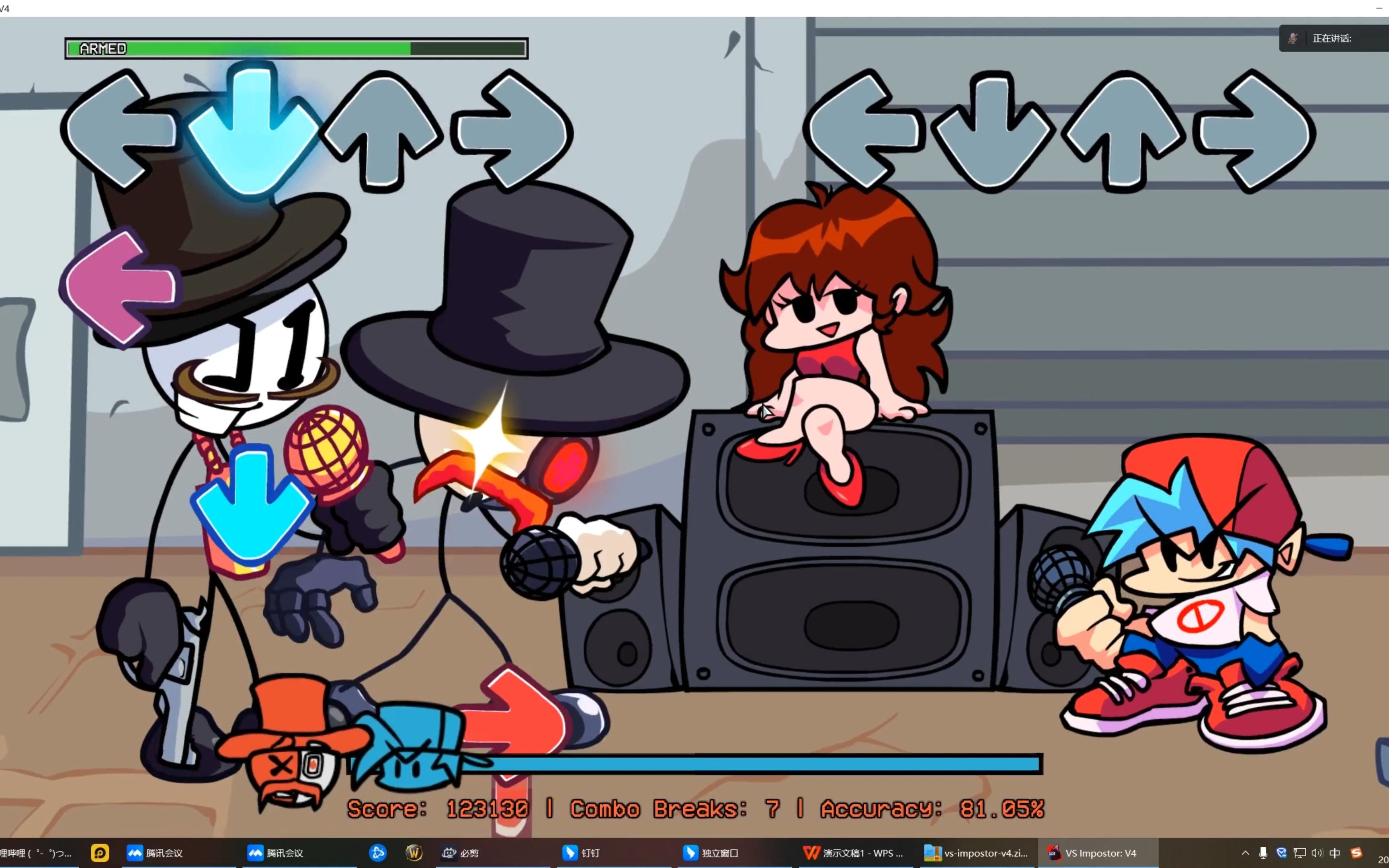 【FNF模组自玩】:VS lmpostor:v4官方超优质模组 亨利周【附解锁方式...