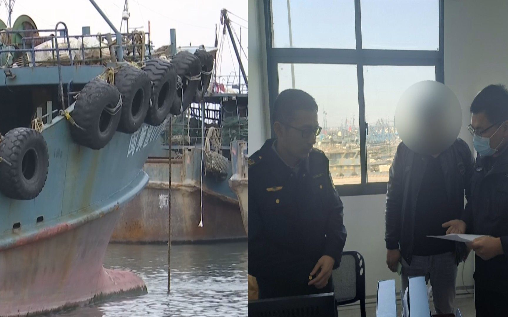 执法有温度!渔船未按规定悬挂船名牌,执法人员开出“免罚清单”