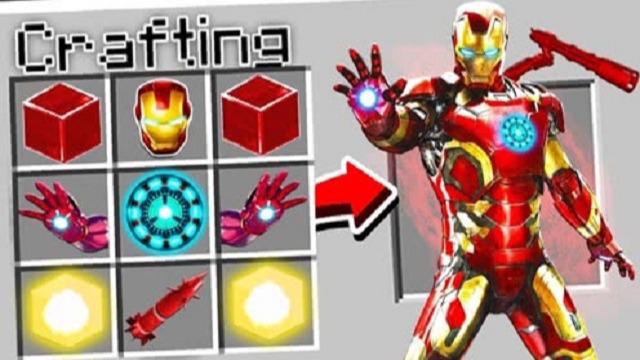 我的世界:菜鸟变大神系列,帅气钢铁侠装备