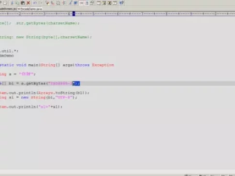 Java基础21天-07-字符编码