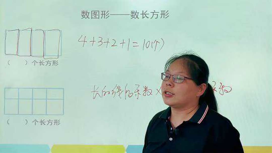 图中有多少个长方形呢?你可以更快地数出来吗?