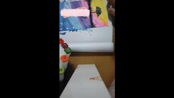 手账星空画:超级简单的星空画教程,手残党也能学会哦