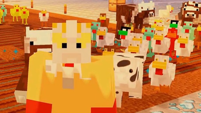 大海解说 我的世界钻石大陆Ep55 疯狂家畜农场大作战