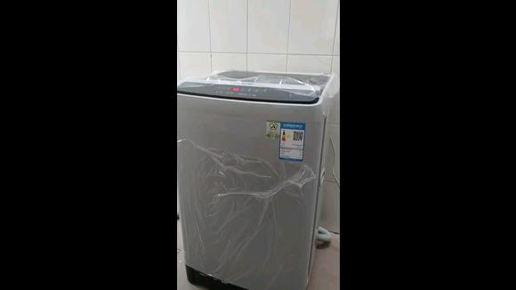 第一次用洗衣机全程守候