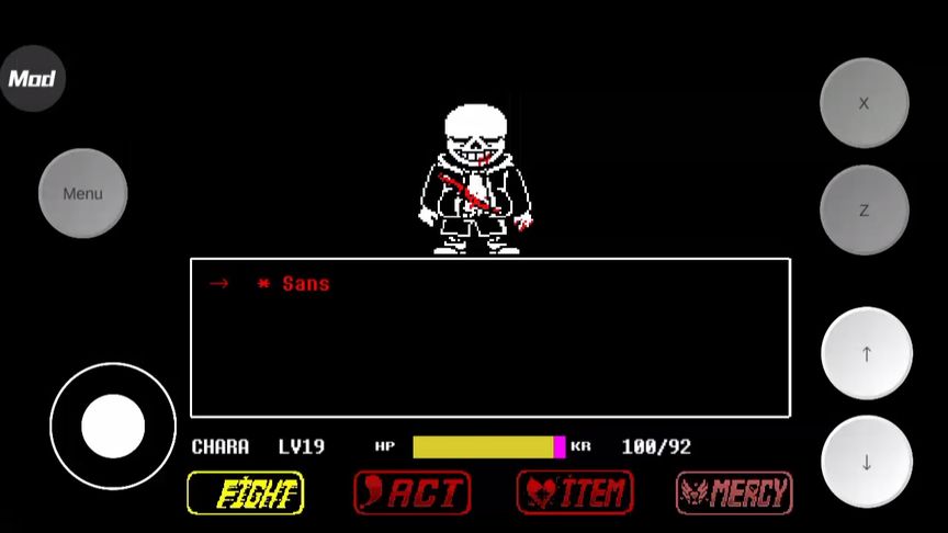 今天来挑战一下最后一口气sans
