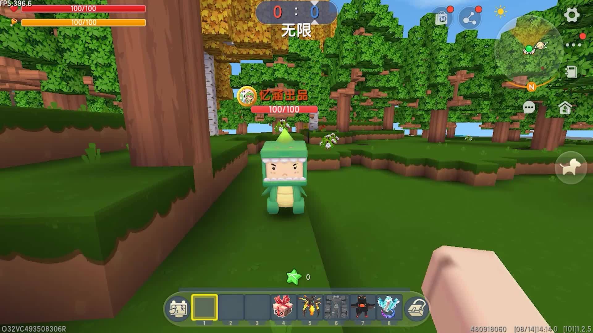 迷你世界:30秒变身爆爆蛋食人鱼,还能同化周围生物,刷屏黑龙