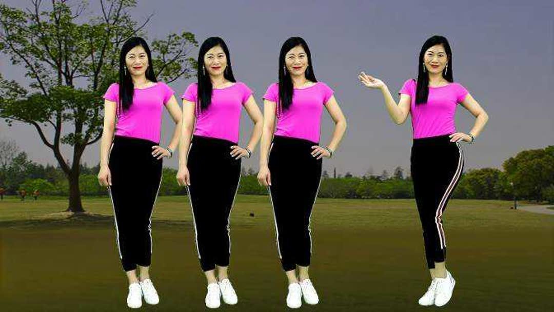 情歌广场舞《我愿意一直陪着你》相偎相依不离不弃,歌动听舞好看