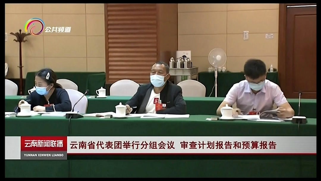 云南省代表团举行分组会议 审查计划报告和预算报告