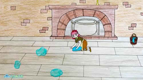 手绘定格动画:给灰姑娘穿上漂亮的礼服去城堡