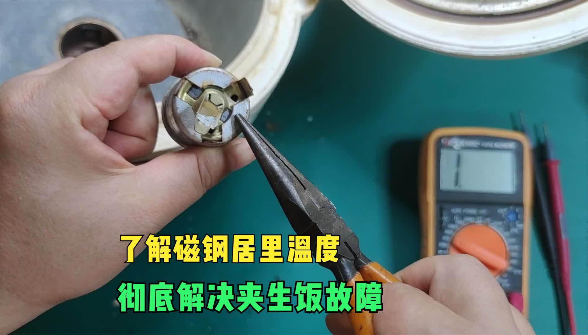 光头机电:一只蟑螂造成的电饭煲夹生饭,本质还是磁钢的居里温度,来聊...