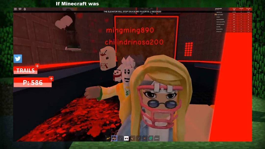 Roblox电梯模拟器!遭遇怪物袭击?面面解说