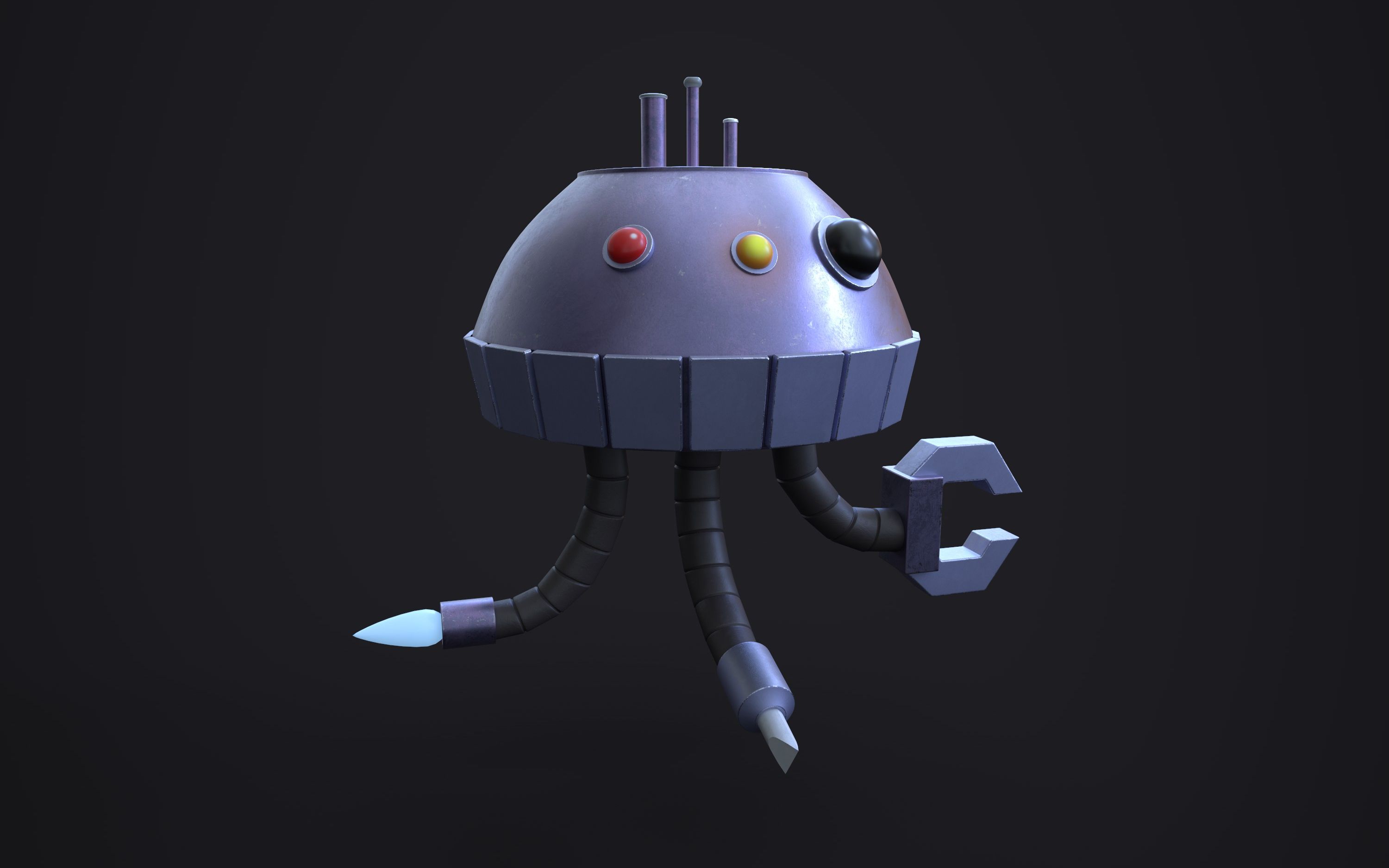 【零基础3D建模教学】材质贴图制作,看看什么是真大佬!