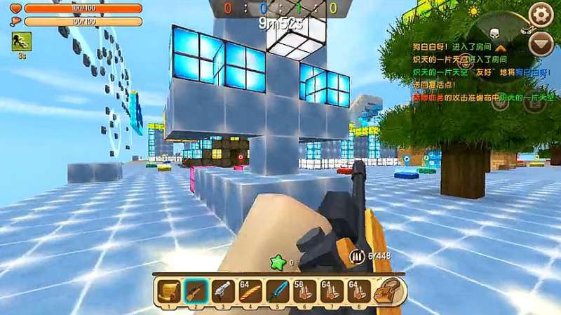 迷你世界:我要报警了啊!这房主打不过就踢人啊!