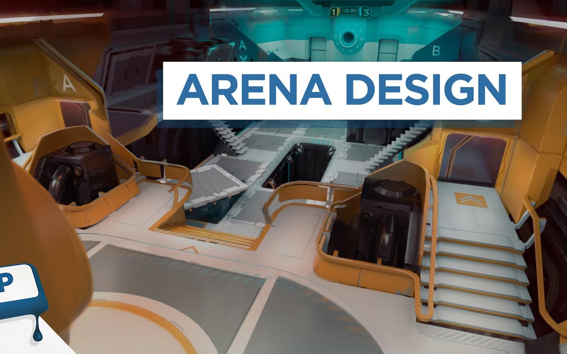 「中英字幕」CtrlPaint - 游戏美术:竞技场设计