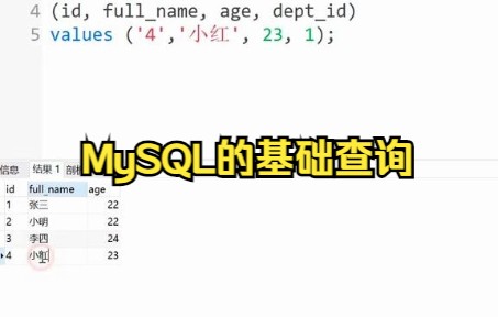 【MySQL数据库技巧】mysql小白教程26,sql基础查询18(groupby04)与...