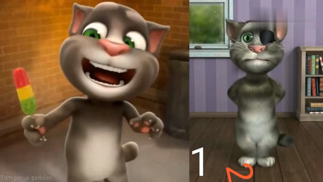 汤姆猫、汉克狗、金杰、安吉拉超级搞笑动画片