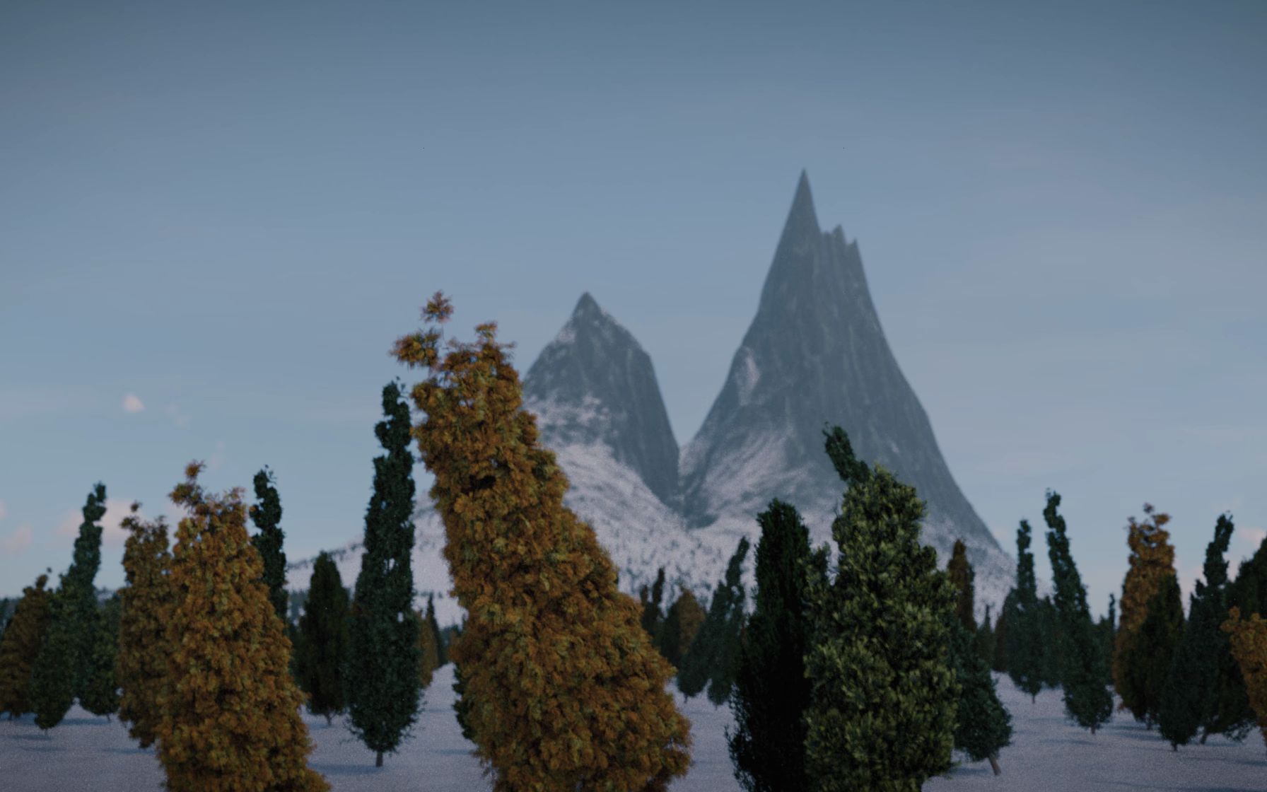 blender几何节点环境制作