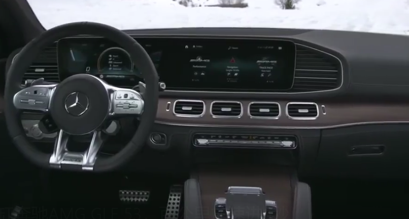 六缸奔驰AMG GLE 53,百公里加速进6秒