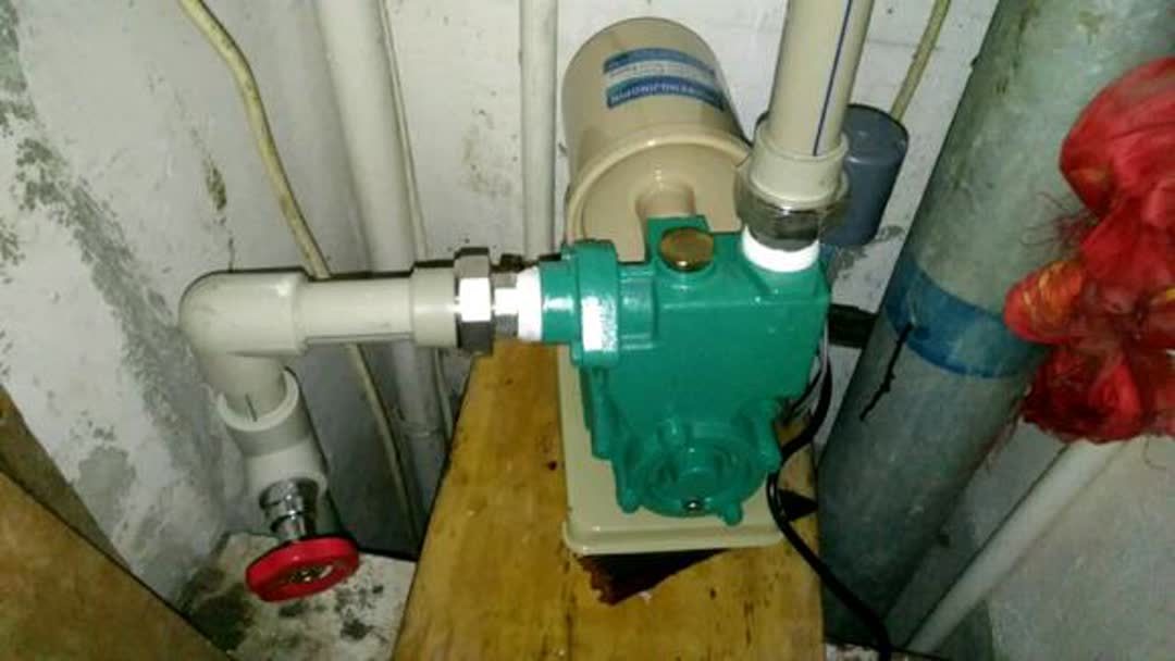 自来水水压低,安装一台增压泵就可解决,怎么安装?各位请看这里