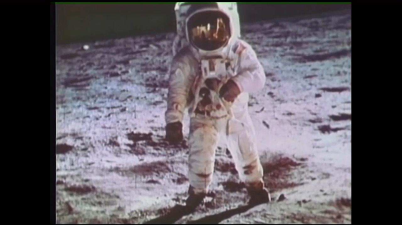 50年了,一段珍贵的视频,看完人类登月全过程