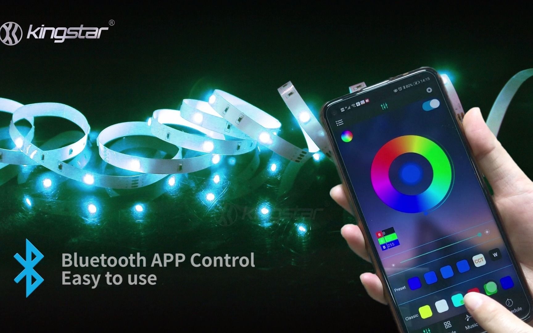 勤仕达科技 LED软灯条-FC2+FC3(WIFI+蓝牙+遥控)-英文