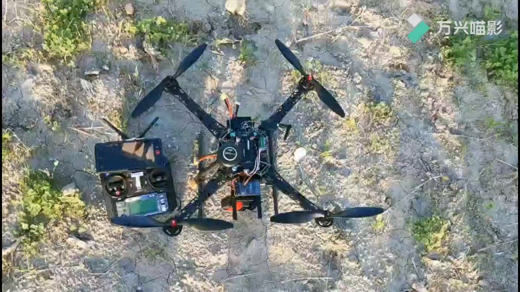 【四旋翼飞行器】无人机功能测试,坠了一次机