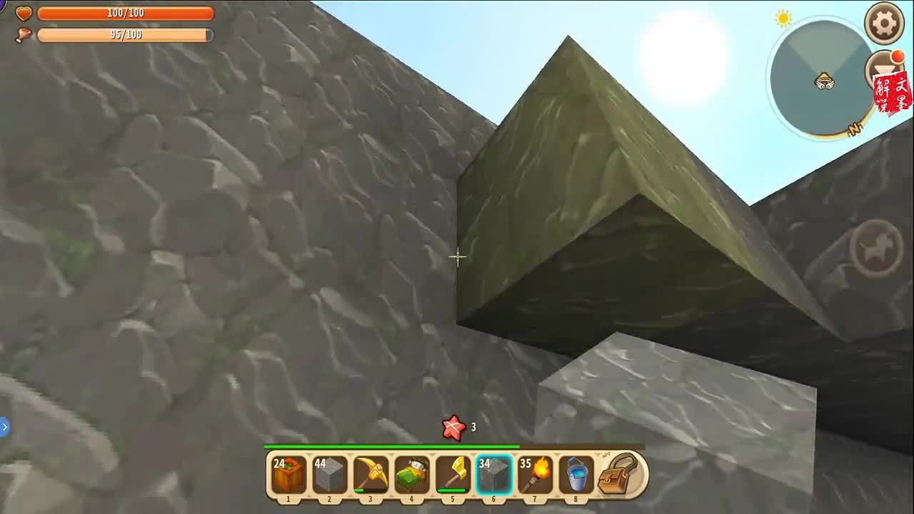 玩转迷你世界极限生存035,完成刷怪塔三四层