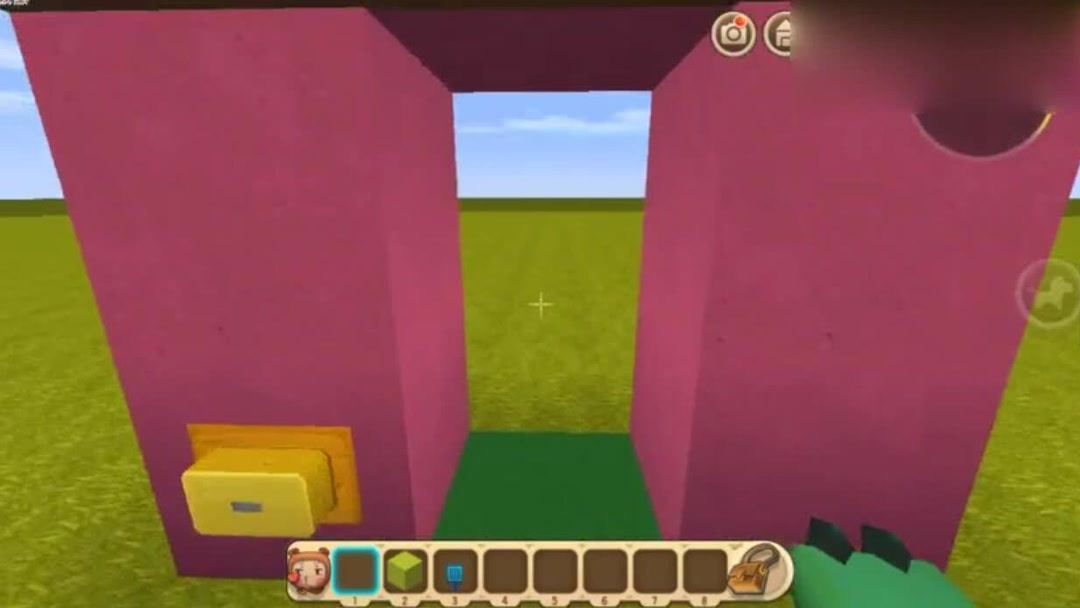 迷你世界:神秘隐形门教学,不看你不知道这么厉害