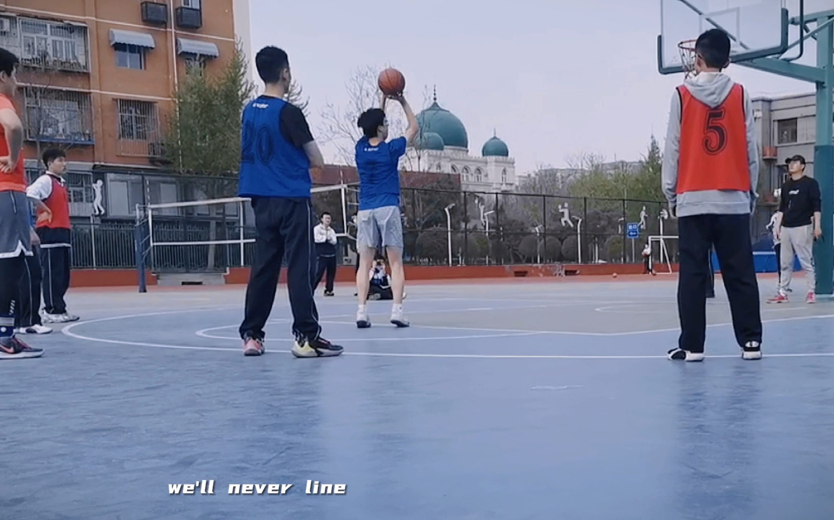 校园篮球赛|预定冠军组实录