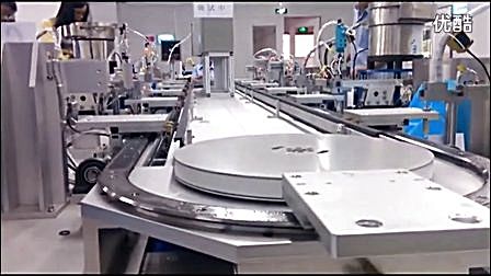 弧形导轨 圆弧导轨 环形导轨装配系统-调试现场