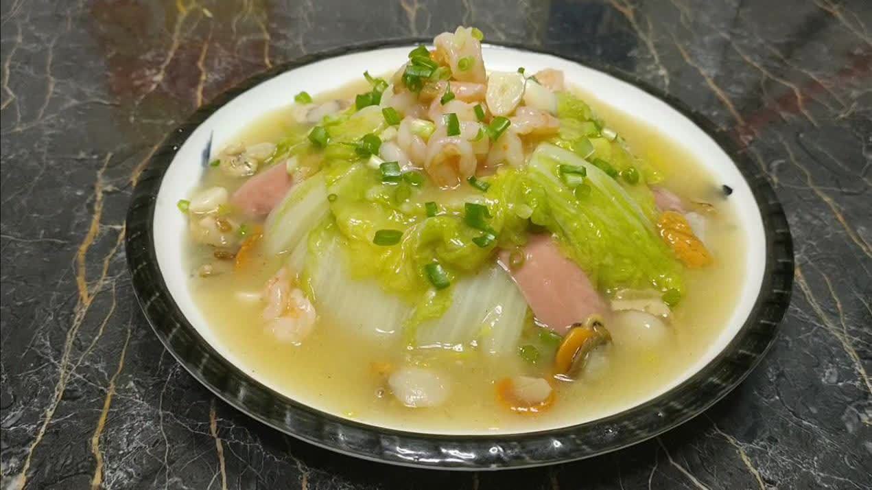 娃娃菜你都怎么吃,这样的做法应该很少有人知道,简单,营养健康