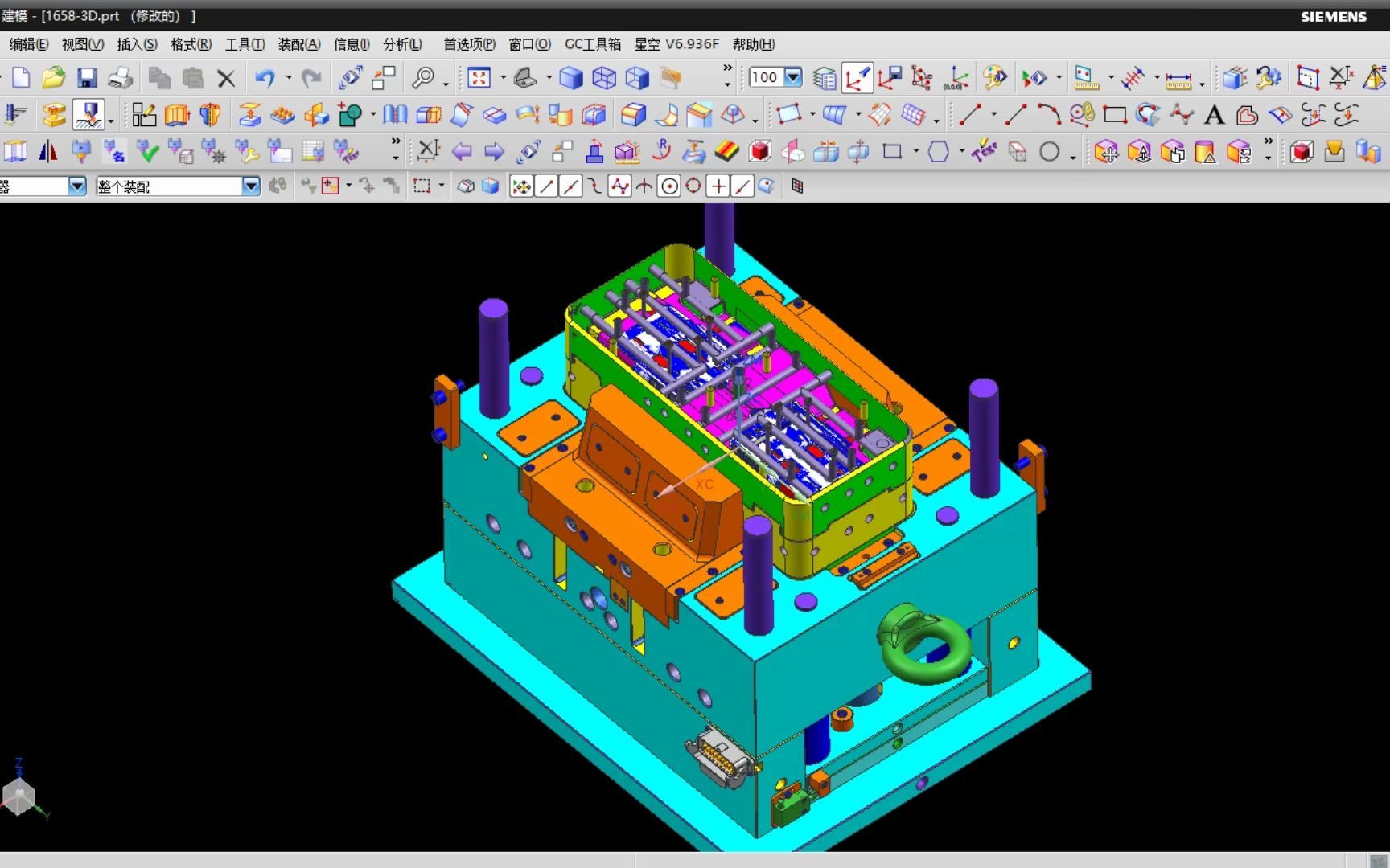 UG编程工厂实战讲解,中型家电模具滑块结构+工艺分析+辅助体
