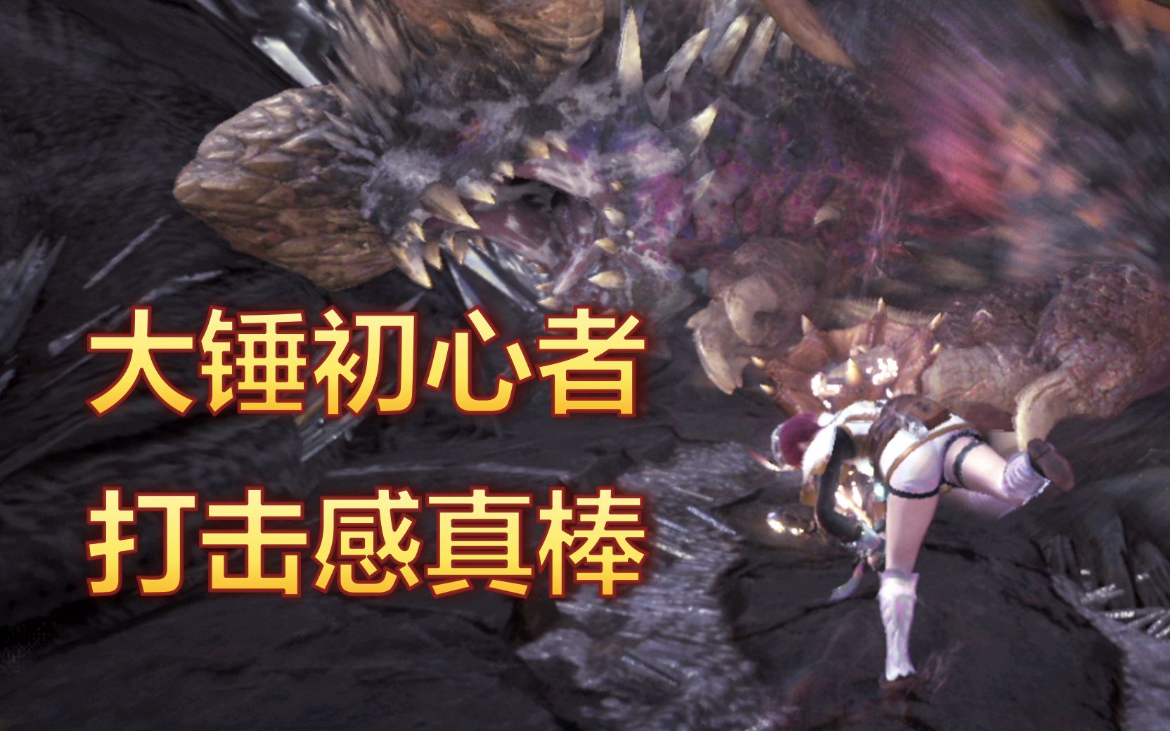 【服部】《MHW》大锤练习第一弹:总出锤龙脉石 顺应天命学大锤