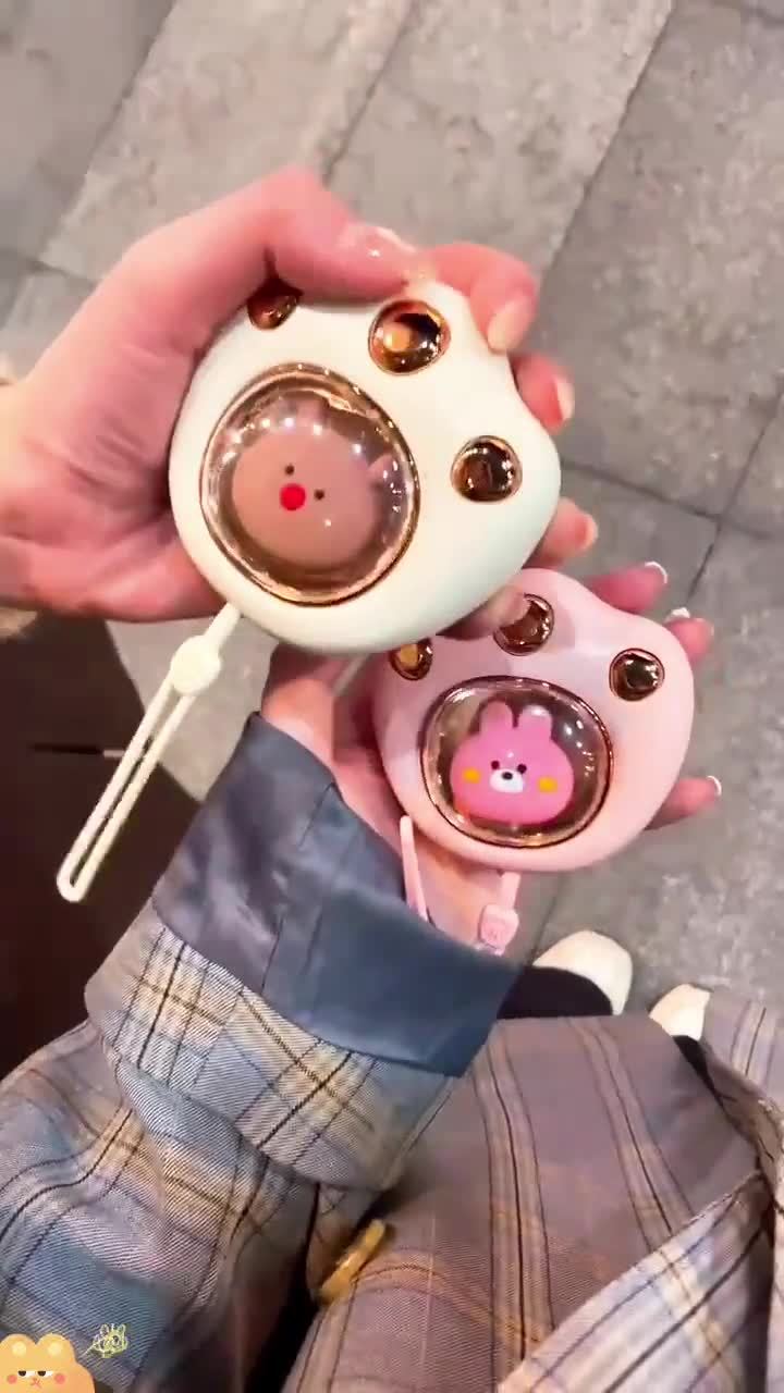 粉嫩可爱的暖手宝宝,小充电宝,实用小巧便携不占空间