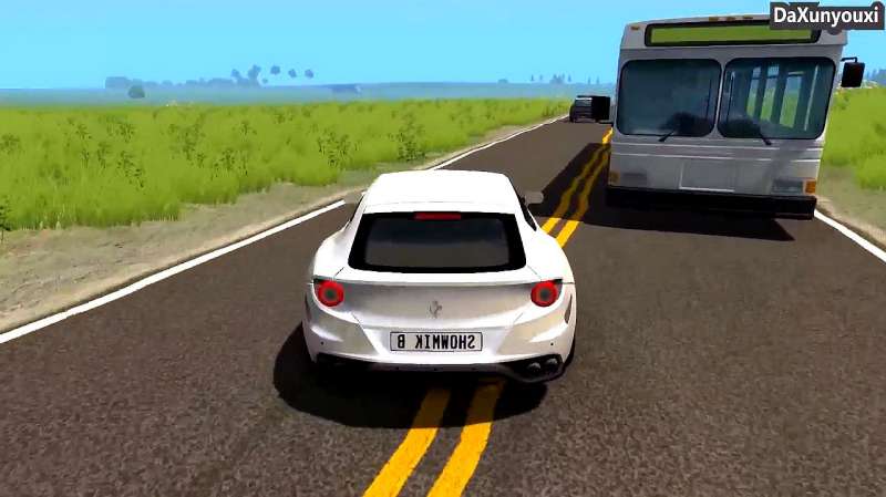 车祸模拟器:看到别人超车我也超,我后悔了